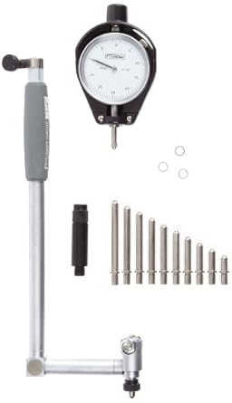 Fowler 52-646-250 Right Angle Dial Bore Gage, 2-6" Measuring Range, 0. ...
