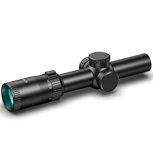 EZshoot 1-6X24 LPVO Scope SFP Optics with Flip Up Lens Covers ...