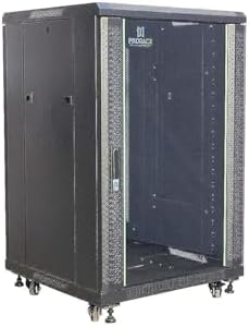 ProRack 18U 600*600 Standing Network Rack with glass door, 1 fan, 1 ...