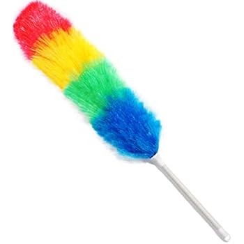 Amazon.com: 2 Rainbow Static Cling Magic Cleaning Duster: Kitchen & Dining