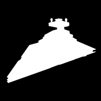 Amazon.com: Star Destroyer Galactic Empire 6" Vinyl Sticker Car Decal ...
