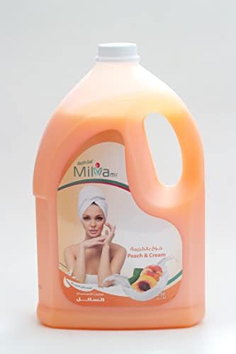 سعر Milva Shower gel Peach & Cream 3.5 LTR فى مصر | بواسطة امازون مصر ...