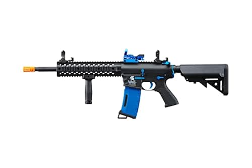 Lancer Tactical Gen 2 M4 Airsoft Evo Blue Combat High 390 FPS AEG Rifle ...