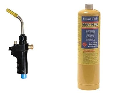 MAPP gas MAPP MAP GAS TURBO TORCH JH-1D1 + 1 soldering brazing heat ...