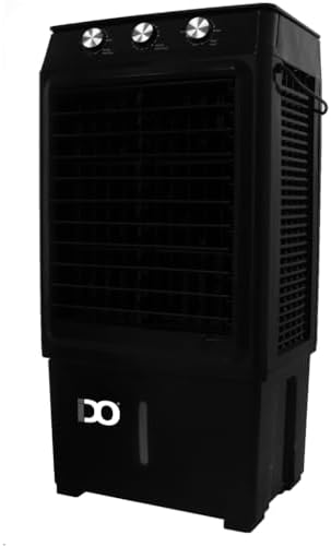 IDO Air Cooler-AC40L-BK-antibectrial filters-3 Speeds-40L-90Watts-Black ...