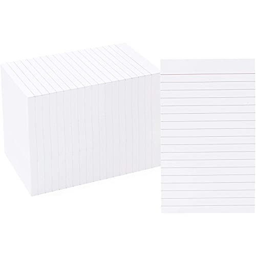 Portrait Style Vertically Ruled Index Cards, Checklist (3 x 5 In, 300 ...