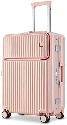 سعر NSADE Carry on Luggage Front open cover business trolley case ...