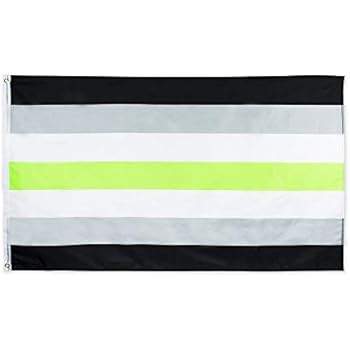 Amazon.com : Large Flag Agender pride Agender people Flag outdoor Flag ...