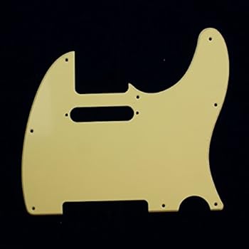 Amazon.com: Telecaster Tele Standard Style Guitar pickguard ,Single-ply ...