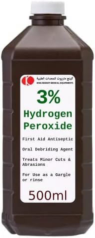 King Mariot Medical Equipments 3% Hydrogen Peroxide Solution 500ml For ...