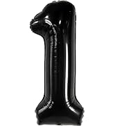 Amazon.com: Giant, 40 Inch Gold 38 Balloon Numbers - 38 Balloons ...