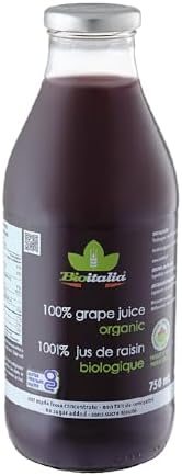 Bioitalia Organic Grape Juice 100% 750 ml price in Saudi Arabia ...