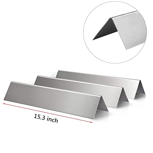 GasSaf 15.3inch Flavorizer Bar Replacement for Weber 7635, Spirit 200 ...
