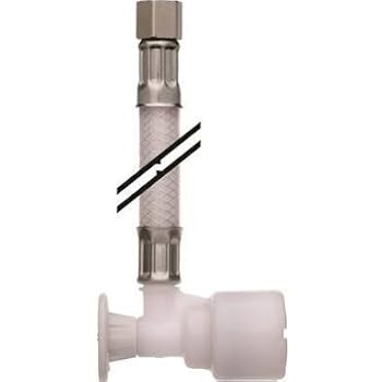 Accor Technology Inc 1/2X3/8Wht Pushon Valve Po5-3 R Valves Stop Angle ...