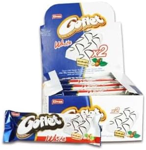 Elvan Goflet White Milky Compound Chocolate Wafer, 24 X 28 gm price in ...