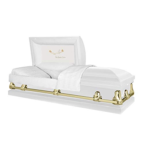 Titan Casket Orion Panel Collection (White & Gold, in God's Care ...