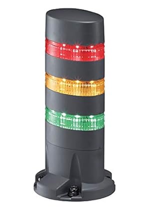 Direct Mount Tower Light IDEC Red & Yellow – 2-Tier Direct Mount For ...