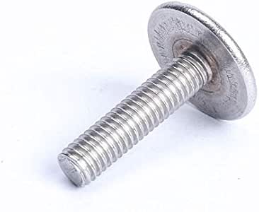 Screw GB947 Stainless Steel 304 Material Extra Large Flat Head Slotted ...