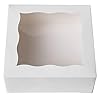 ONE MORE 6" White Bakery Boxes with pvc Window for Pie and Cookies ...