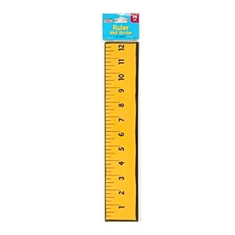 Amazon.com: Teacher Building Blocks Ruler Border Strips (4 Packs ...