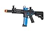 Lancer Tactical Gen 2 M4 SD Carbine Blue Airsoft AEG Rifle with Full ...