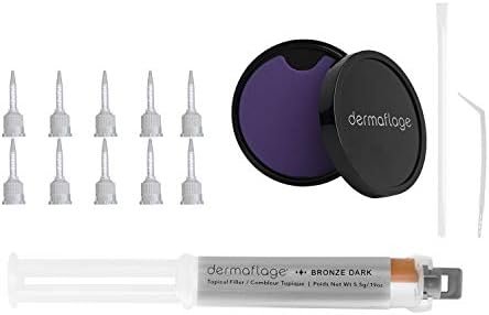 Dermaflage Scar Filler Kit - Bronze Dark - Deep Scar Cover and ...