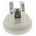 Amazon.com: TeeJet XR8008VS Extended Range Spray Tip, 0.37-0.73 GPM, 30 ...