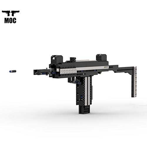 Buy Zenghh Micro-Uzi Assault Model Technic Blocks Building Set, Blaster ...