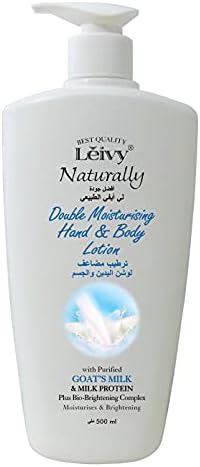 Leivy Naturally Double Moisturising Hand and Body Lotion with Goat Milk ...