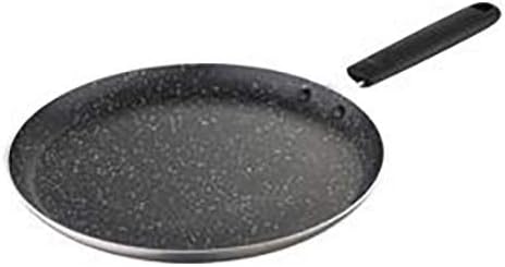 Bergner Silver Crepe Pan 24 x 1.8 cm Pressed Aluminium Neon Collection ...