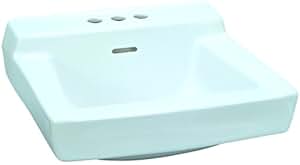 Gerber Plumbing 12314 Gerber Plymouth Wall-Hung Bathroom Sink, White ...