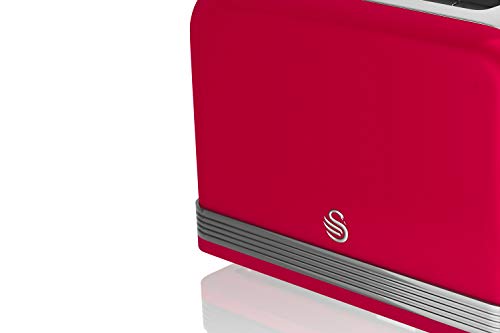 Swan Attractive Retro 2 Slice Toaster - No Fuss Deal