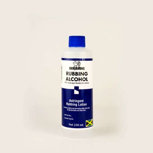 BENJAMIN RUBBING ALCOHOL- ISOPROPYL ALCOHOL 70%- 500 ML: Amazon.co.uk ...