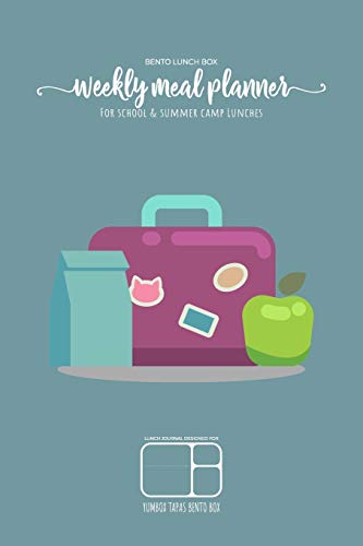BENTO LUNCH BOX - Weekly meal planner for school and summer camp ...