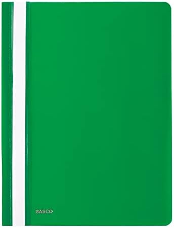سعر Sasco Pack of 12 A4 Plastic Files - Green without pocket فى مصر ...