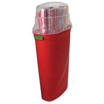 Amazon.com: Sterilite 40" Vertical Wrapping Paper Storage Box with Lift ...