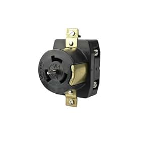 CS8169 50A Locking Receptacle, 480V, 3P/4W - Cooper # CS8169 - - Amazon.com