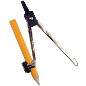 Helix Pack of 10 Traditional School Compass - WITH PENCILS: Amazon.co ...