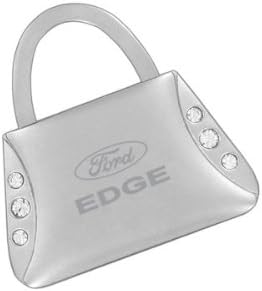 Amazon.com: Ford Edge Purse Shape Keychain W/6 Swarovski Crystals ...