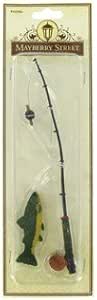 Amazon.com: Miniature Fishing Pole with Fish : Sports & Outdoors