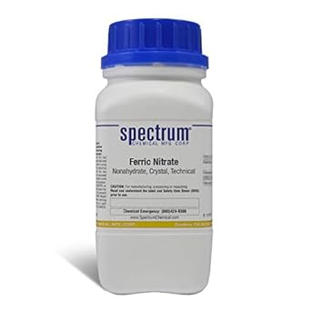 Amazon.com: Spectrum F1031-500GM Ferric Nitrate, Nonahydrate, Crystal ...
