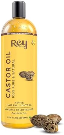 Rey Naturals Premium Cold Pressed Castor Oil 200 ML price in Saudi ...