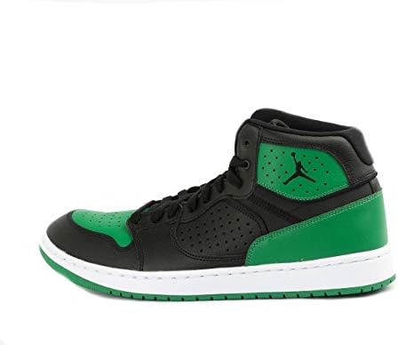 Nike JORDAN ACCESS Mens Basketball Shoes, Black/Green, 10 UK price in ...