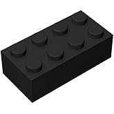 Amazon.com: Classic Bulk Brick Block 2x4, 200 Piece Building Brick Full ...