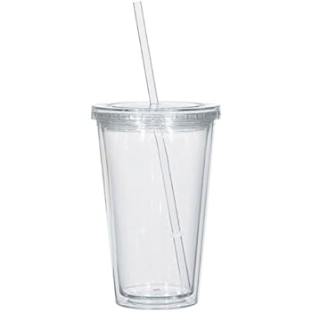 Amazon.com: Bulk Lot of 96 Clear Double Wall Insulated Acrylic Tumblers ...