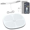 Smart Full Body Composition Analyzer Scale, Rechargeable 8 Electrodes ...