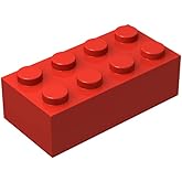 Amazon.com: Classic Brick Block Bulk, Red Bricks 2x2, Building Bricks ...