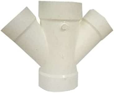 4"x4"x3" DWV PVC Double Wye - Pipe Fittings - Amazon.com