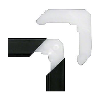 CRL Plastic Miter Cut Screen Frame Corners, 5/16" - Window Dressing ...