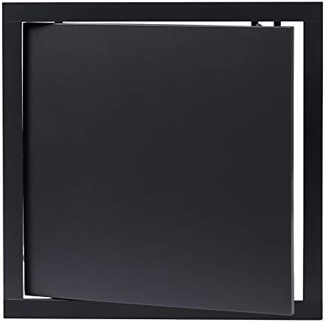 300x300mm Anthracite black Access Panel Surface Fit 12×12″ ABS Plastic ...